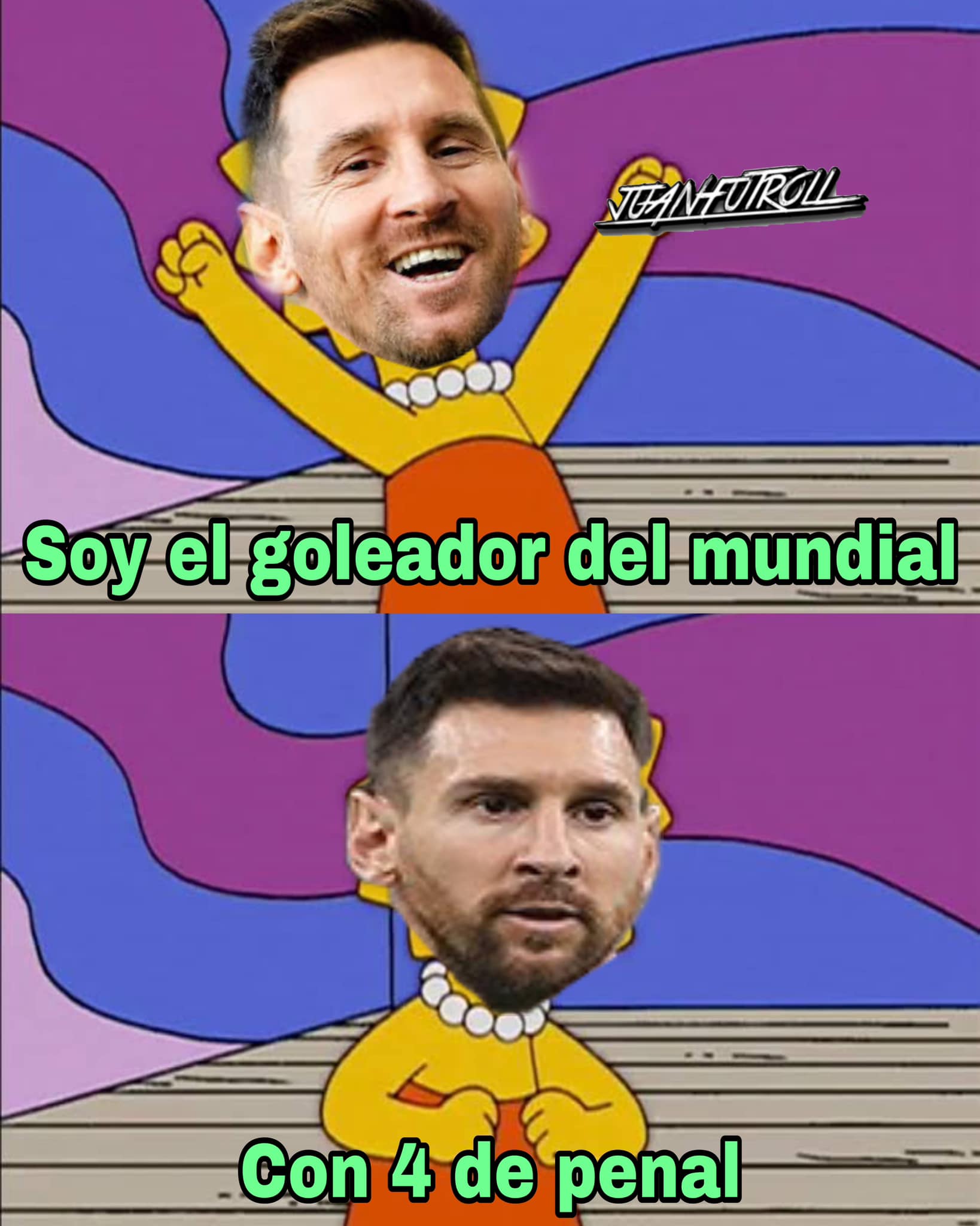 Los memes que nos dejó el Campeonato del Mundo de Argentina sobre Francia