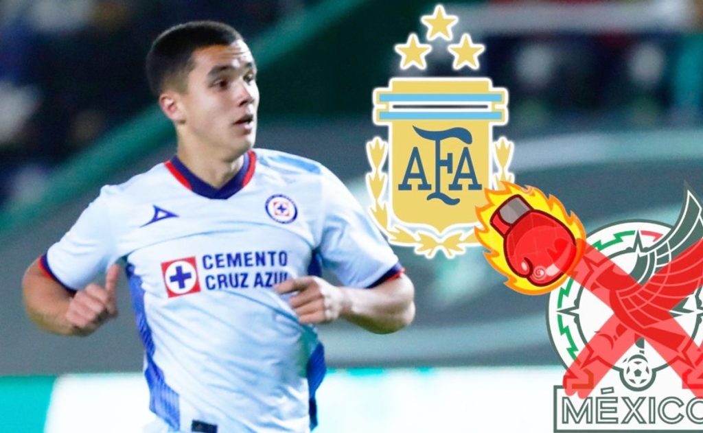 Mateo Levy Cruz Azul coquetea con Argentina ¿Y la Selección Mexicana?