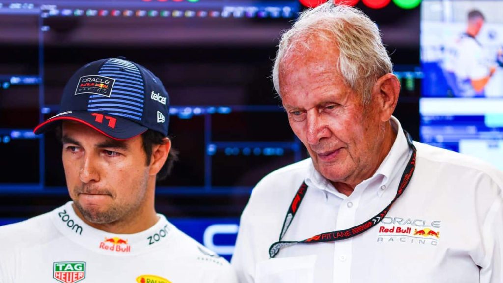 Helmut Marko reveló cuándo se define el futuro de Checo Pérez - Juanfutbol