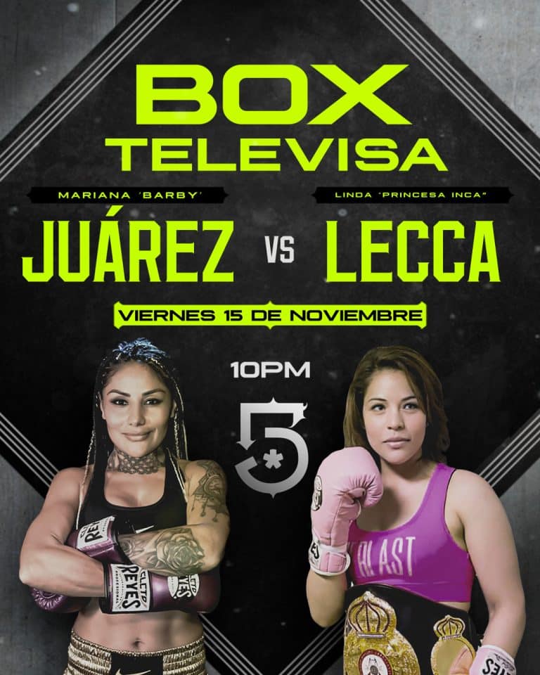 Barby Juárez vs Linda Lecca: Fecha, cartelera y cómo ver en vivo ...