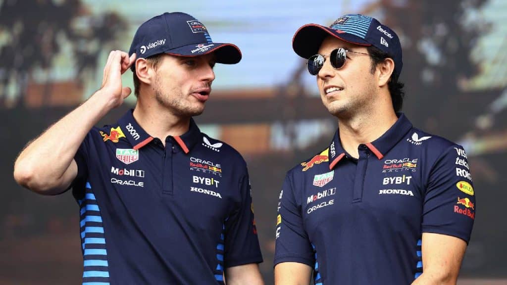 Max Verstappen dedica gris despedida a Checo Pérez - Juanfutbol