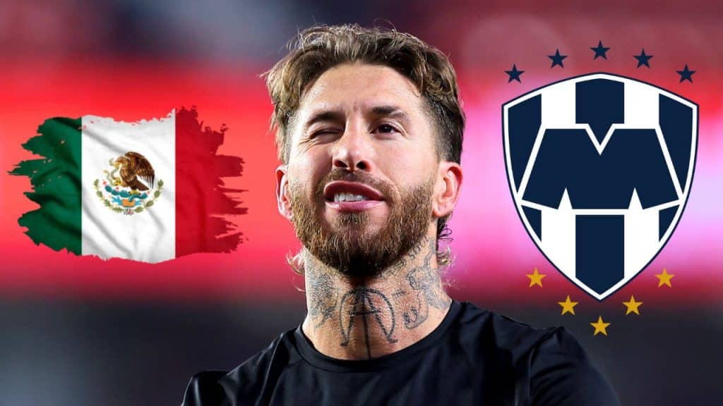 Sergio Ramos ya está en Monterrey, listo para jugar en la Liga MX