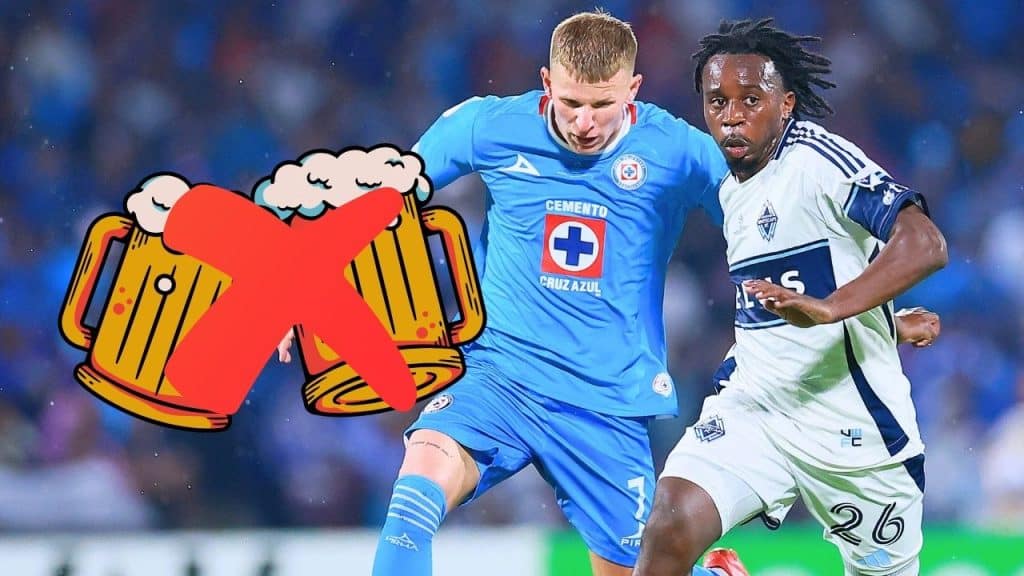 Por qué no vendieron alcohol en el Cruz Azul vs Vancouver - Juanfutbol