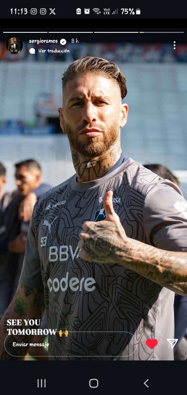 Sergio Ramos Rayados Monterrey playlist spotify Leagues Cup - Juanfutbol